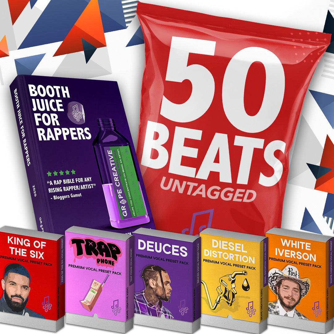 Complete Rapper bundle - 50 Beats + 5 Vocal Presets + Handbook. – Grape ...